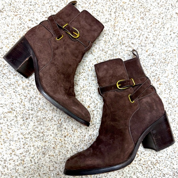 Veronica Beard | Shoes | Veronica Beard Boots Sohelia Suede Ankle ...